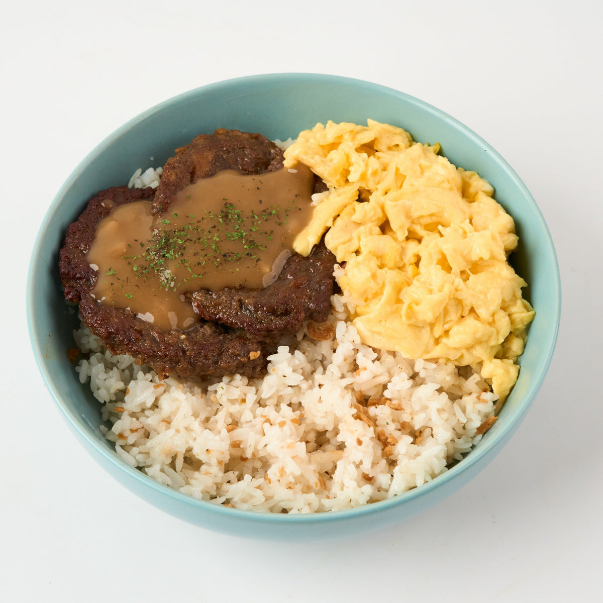 Burger Steak Silog – Victoria Bites